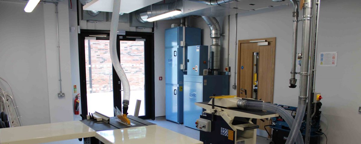 C-VAC Centralised Wood Dust Extraction System | Featured on HSE | UK
