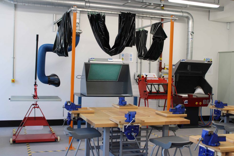 Complete CDT Department by AES for another Scottish School - AES Ltd ...