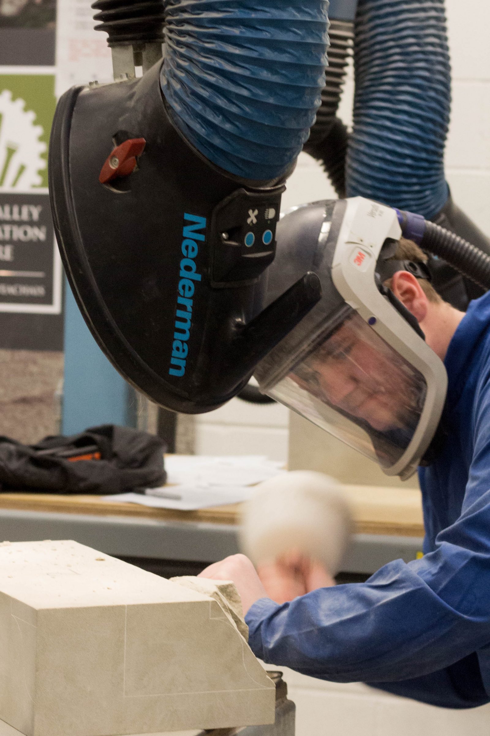 Historic Scotland Stone Masonry Workshop - AES Ltd | LEV Testing | Dust ...