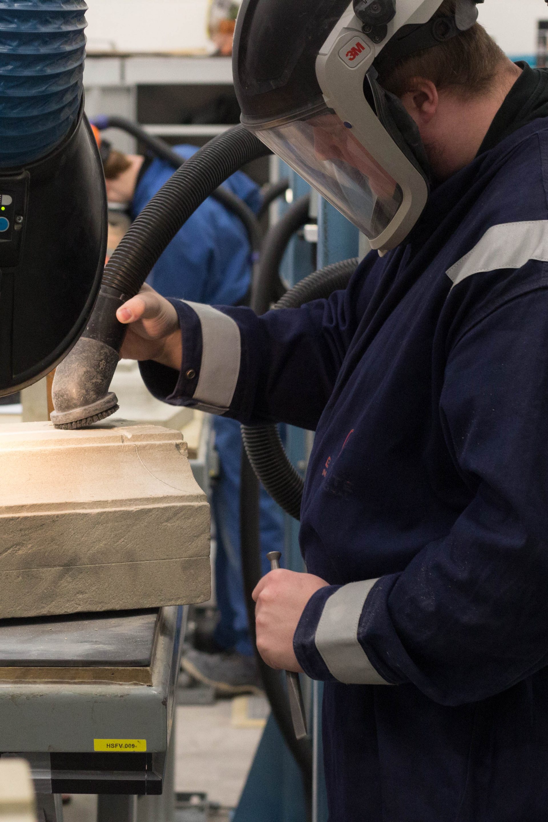Historic Scotland Stone Masonry Workshop - AES Ltd | LEV Testing | Dust ...